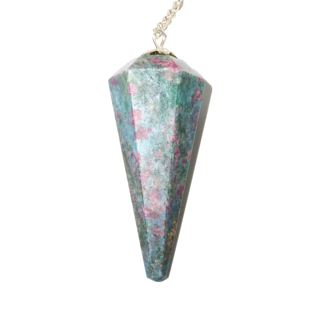 Ruby Zoisite Pendulum – The Rock Space